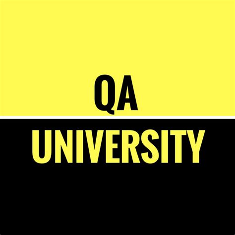 qa university youtube