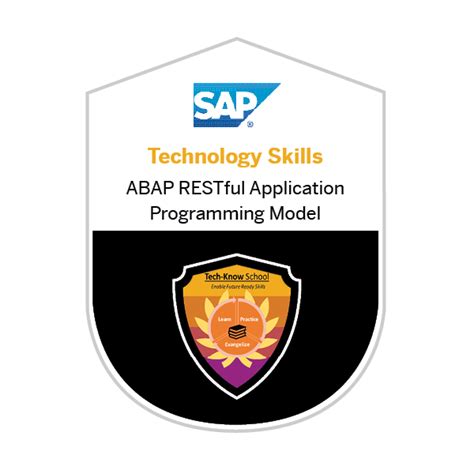 technology skills abap restful application programming model credly