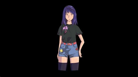 Live2d Character Animation Unity Import Test Youtube