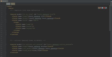 understanding module structure odoo13 odoo learnopenerp