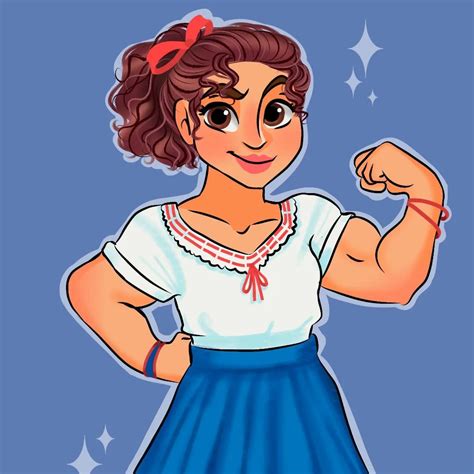 Artista Mistériosos Instagram Post “desenho Da Luísa Madrigal Espero