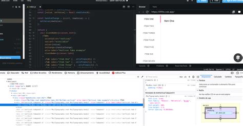reactjs how to override style of material ui hidden