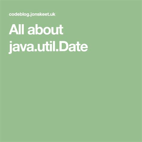 all about java util date stack overflow coding