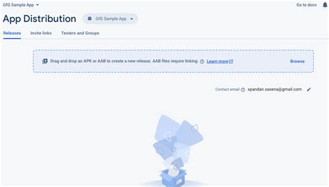 how to use app distribution console in firebase geeksforgeeks