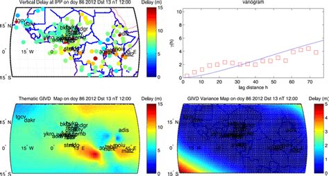 A Spatio Temporal Analysis Of The Grid Ionospheric Vertical Delay