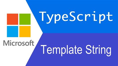 typescript tutorial template string youtube
