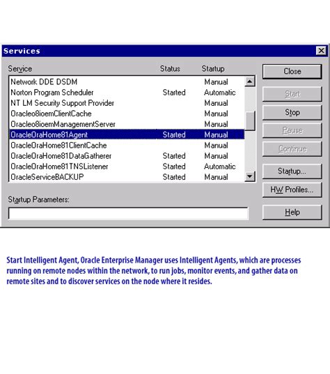 configuring the oem oracle configuration assistant