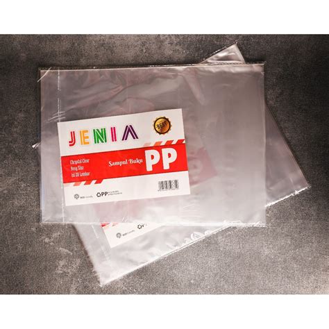 Sampul Buku Plastik Kwarto Dan Boxy 20 Lembar Kwarto Pgmall