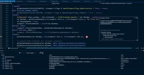 error when imgui sets glfw window position about ocornut imgui giter vip