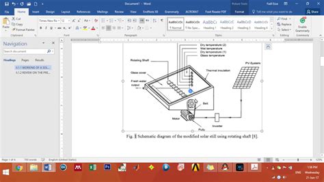 Microsoft Word 2016 How To Make A Figure Caption And Insert It Into