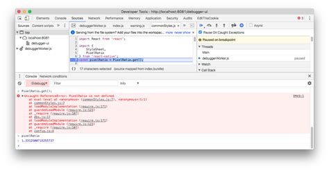 debug react native apis from chrome dev console stack overflow