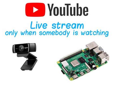 streaming from raspberry pi to youtube