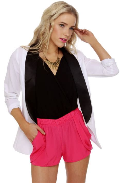Neon Pink Shorts Hot Pink Shorts 31 00 Lulus