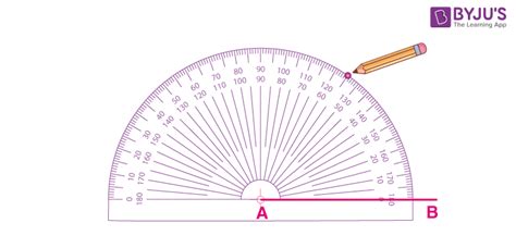 protractor how to use a protractor solved examples