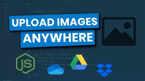 upload images to a node js server with uppy express js