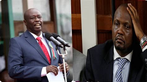 Moses Kuria Unakunyua Pombe Sana Ndio Maana Unachelewaangyr Dp