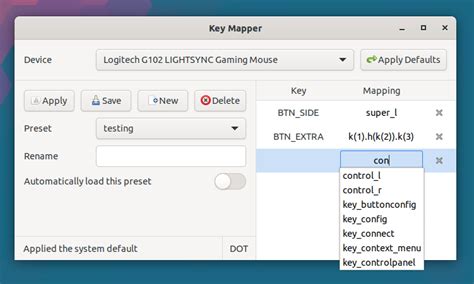 remap keyboard and mouse buttons on linux with the new input remapper