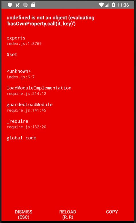 undefined is not an object evaluating hasownproperty call it key
