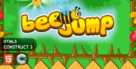 download free flappy bee jump html5 construct 3 game full version