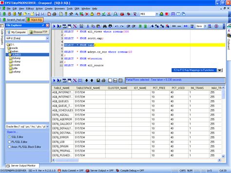 oraspeed sql editor 3 8 0 free download
