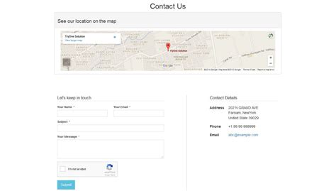 ajax multi language contact form php script by
