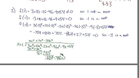 graph a 5th degree polynomial by hand example youtube