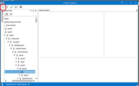 unable to perform type into activity at oracle application help