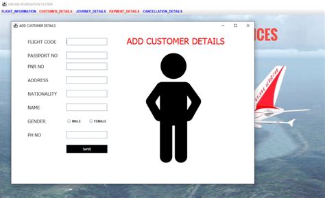 Airline Reservation System Using Java Netbeans And Mysql Project In