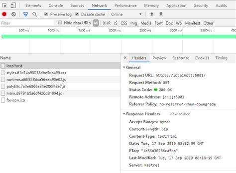 c staticfileoptions onprepareresponse does not get
