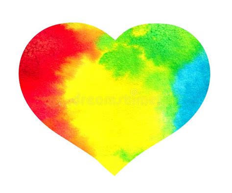 Rainbow Heart Stock Image Image Of Lesbian Heartshaped 36410871