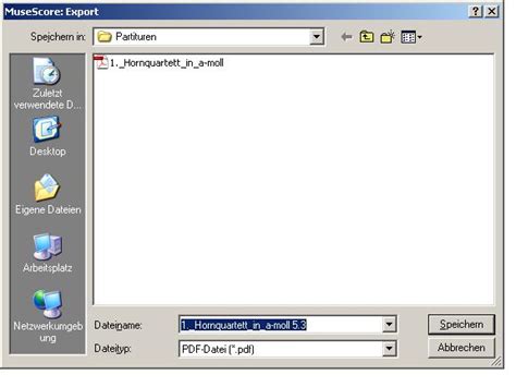 can t export in other formats than pdf and mscz musescore