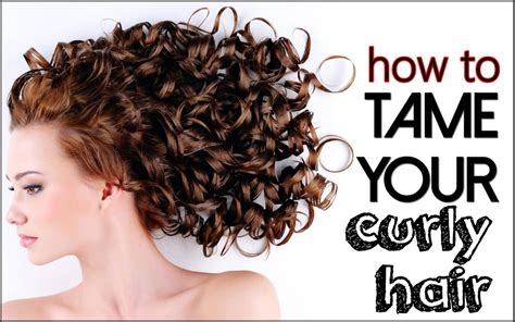 How To Tame Your Curly Hair