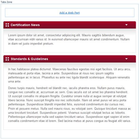 wp tabify transform a sharepoint web part zone into tabs