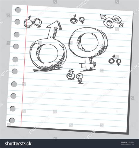 scribble sex signs stock vector 53510584 shutterstock