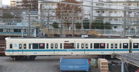 小田急沿線住み鉄道ファン日記 【さらば8256f】小田急電鉄8000形8256f 6両固定編成 のデハ8506・クハ8556が大野総合車両所