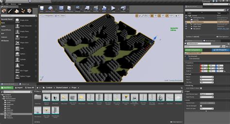 first attempt at procedural level generation game development