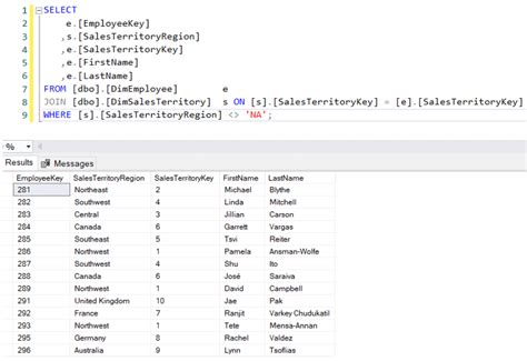 sql server in vs exists