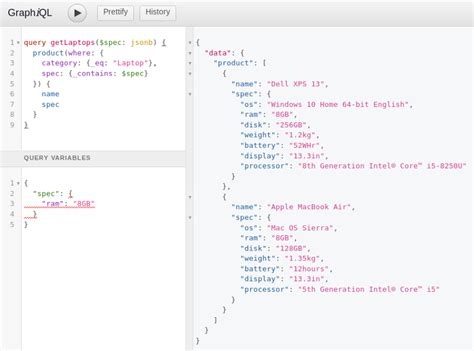 postgres json and jsonb type support on graphql