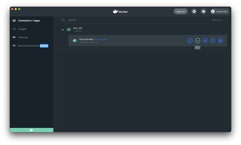 docker desktop cli button behaviour stack overflow