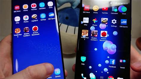 Htc U11 Vs Samsung Galaxy S8 Plus Speed Test Video Dailymotion