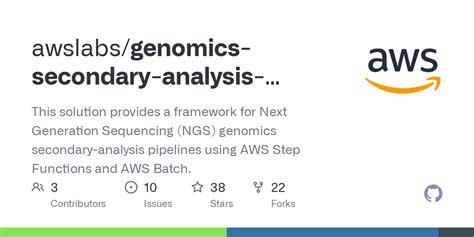releases · awslabs genomics secondary analysis using aws step functions