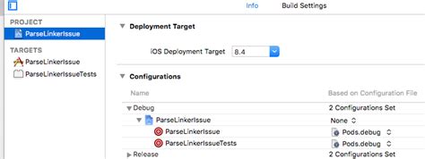ios apple mach o linker error after updating to parse 1
