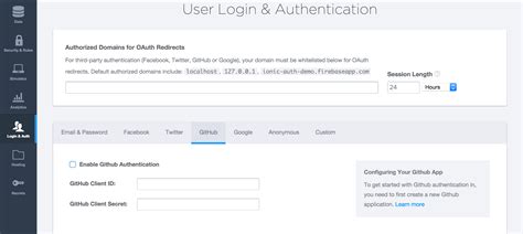 adding social login with firebase the official ionic blog