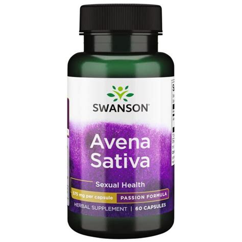 avena sativa male stamina sexual health supplement swanson health