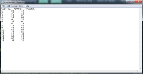 java how to split this coordinates chart except first