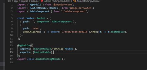 lazy loading angular second layer navigation dispear after click on