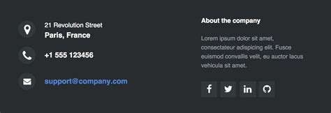 5 beautiful and responsive footer templates footer