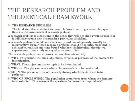 Sample Of Theoretical Framework In Research Paper Articlessearchqu X