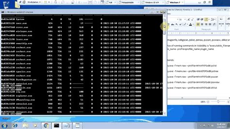 memory forensics tutorial 4 basic commands of volatility youtube