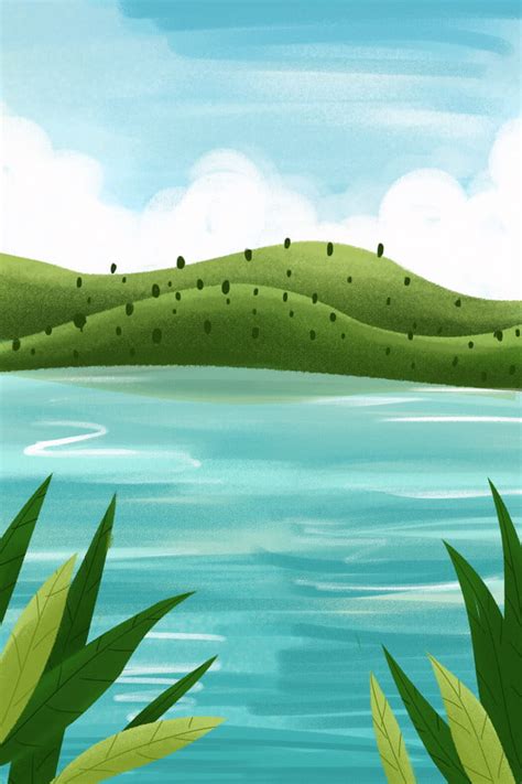نباتات الغابة، الإجازات، المحيط أزرق، رسم كاريكتوري، النباتات الخضراء